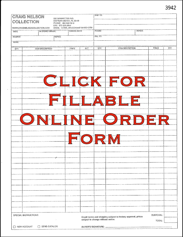 Order Form – Craig Nelson Collection